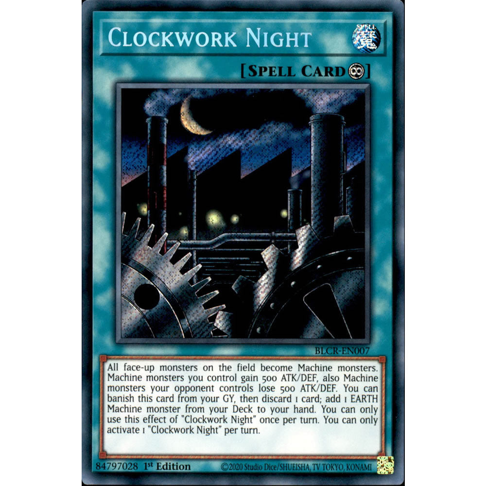 Clockwork Night BLCR-EN007 Yu-Gi-Oh! Card - Deckboosters
