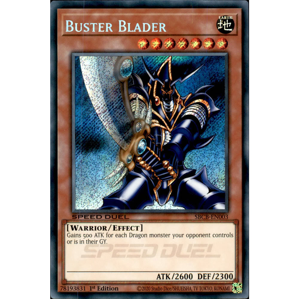 Buster Blader SBCB-EN003 Yu-Gi-Oh! Card - Deckboosters