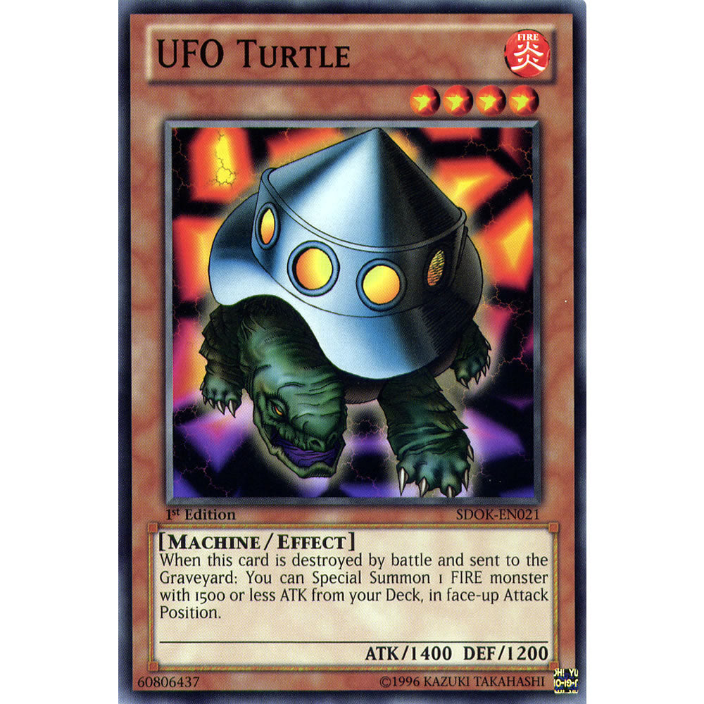 UFO Turtle SDOK-EN021 Yu-Gi-Oh! Card - Deckboosters
